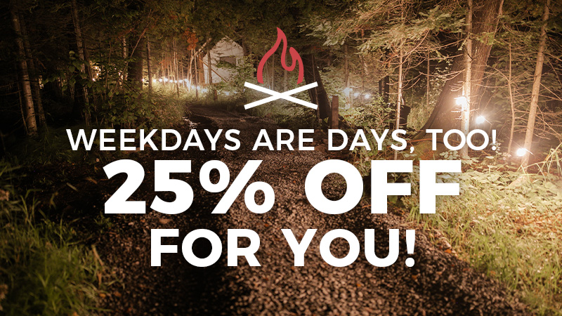 Glamping Packages & Deals at North Shore Camping Co.