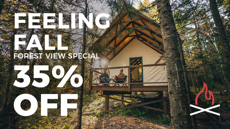 Glamping Packages & Deals at North Shore Camping Co.